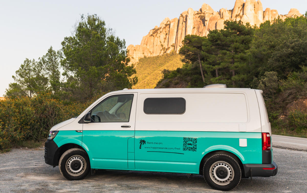 Rent "Fred": The Ultimate Camper Van Experience in Barcelona